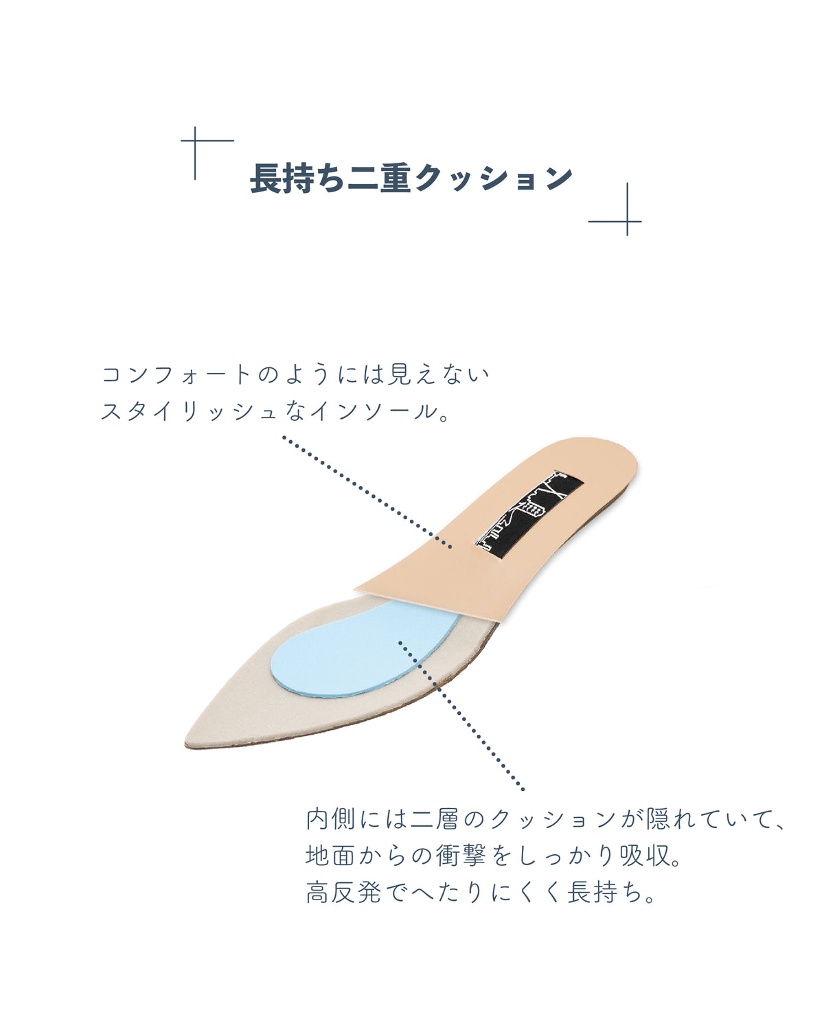 神戸洋靴店 - （セミオーダー）【D2031】3cmヒール スクエアトゥパンプス